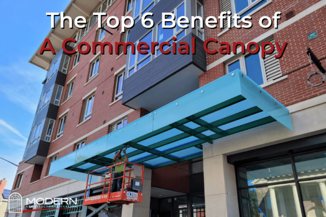 The Top 6 Benefits of a Commercial Canopy - Modern Glazing Blog